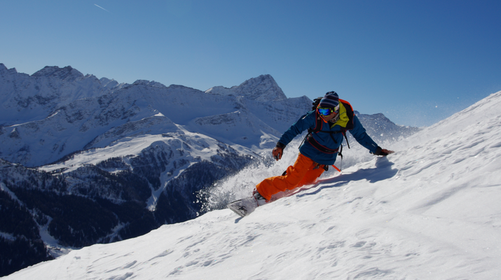 Journée Snowboard Freeride à Chamonix, Mont Blanc