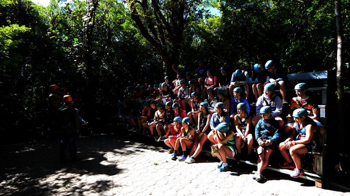 Tarzan jump from 143 metres in Monteverde